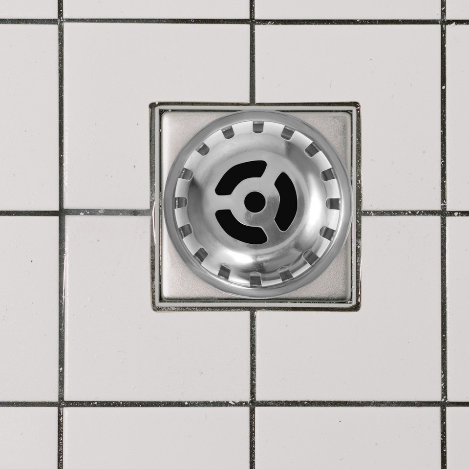 Removable Stainless Steel Floor Drain Cover Filter for Outdoor Garden ...