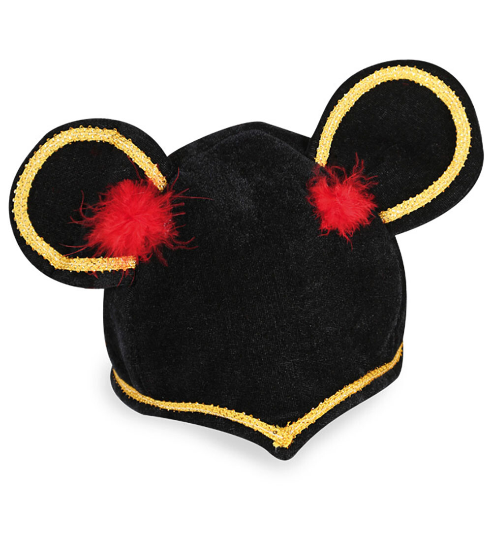 Maus Mäuse Hut Kappe Schwarz Halloween Fasching Karneval Party Cosplay ...
