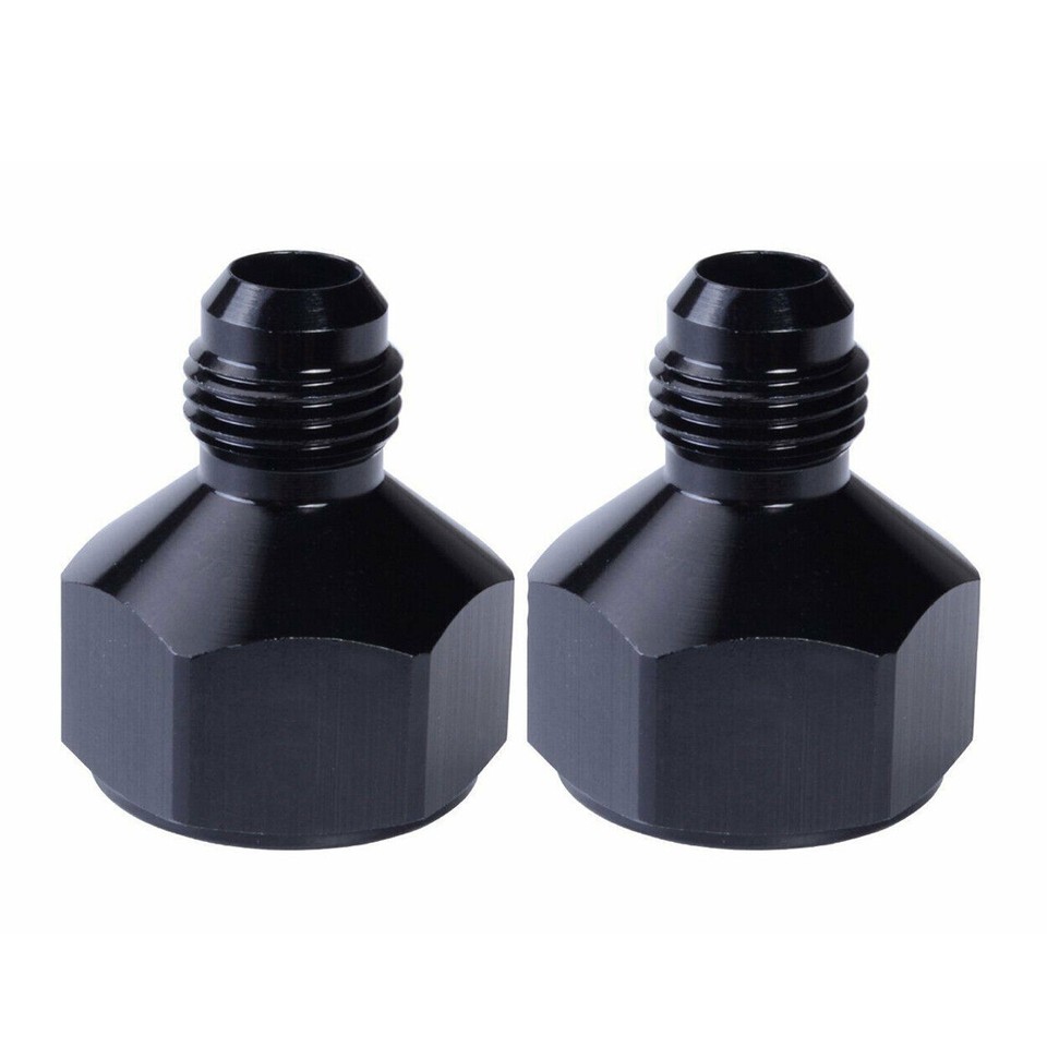 2Pcs 8AN Female to 6AN Male Flare Reducer Fitting Fuel Cell Bulkhead ...