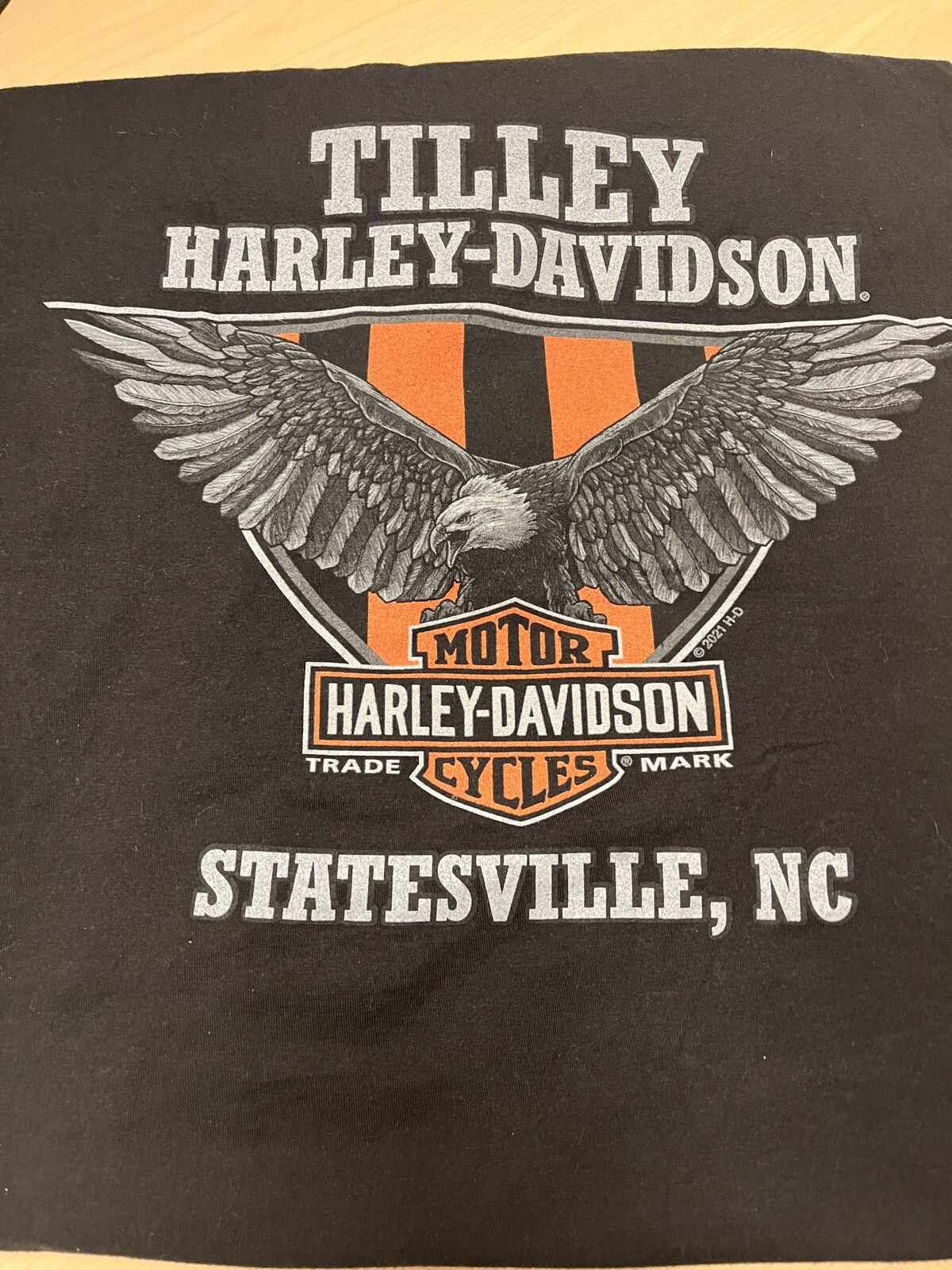 TILLEY Harley Davidson Black Graphic T Shirt 3x 2021 | eBay