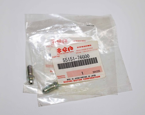 Suzuki Motor Brake Bleeder Plug only 55151-76G00 genuine 2 pieces Japan ...