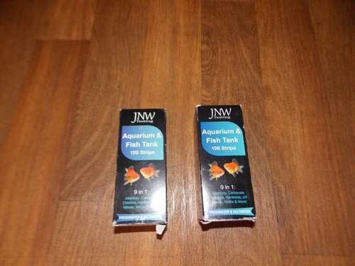 Lot of 2 JNW Direct Aquarium Test Strips for Fish Tank 9 in 1, 100 ...