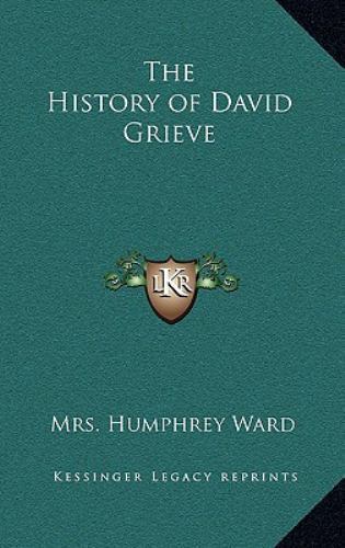 History of David Grieve by Humphrey Ward (2010, Trade Paperback) for ...