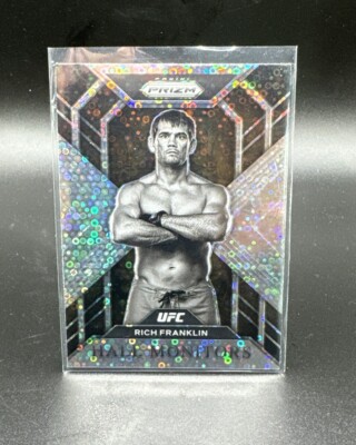 2023 Panini Prizm UFC #6 Rich Franklin Hall Monitors Under Card Prizms ...