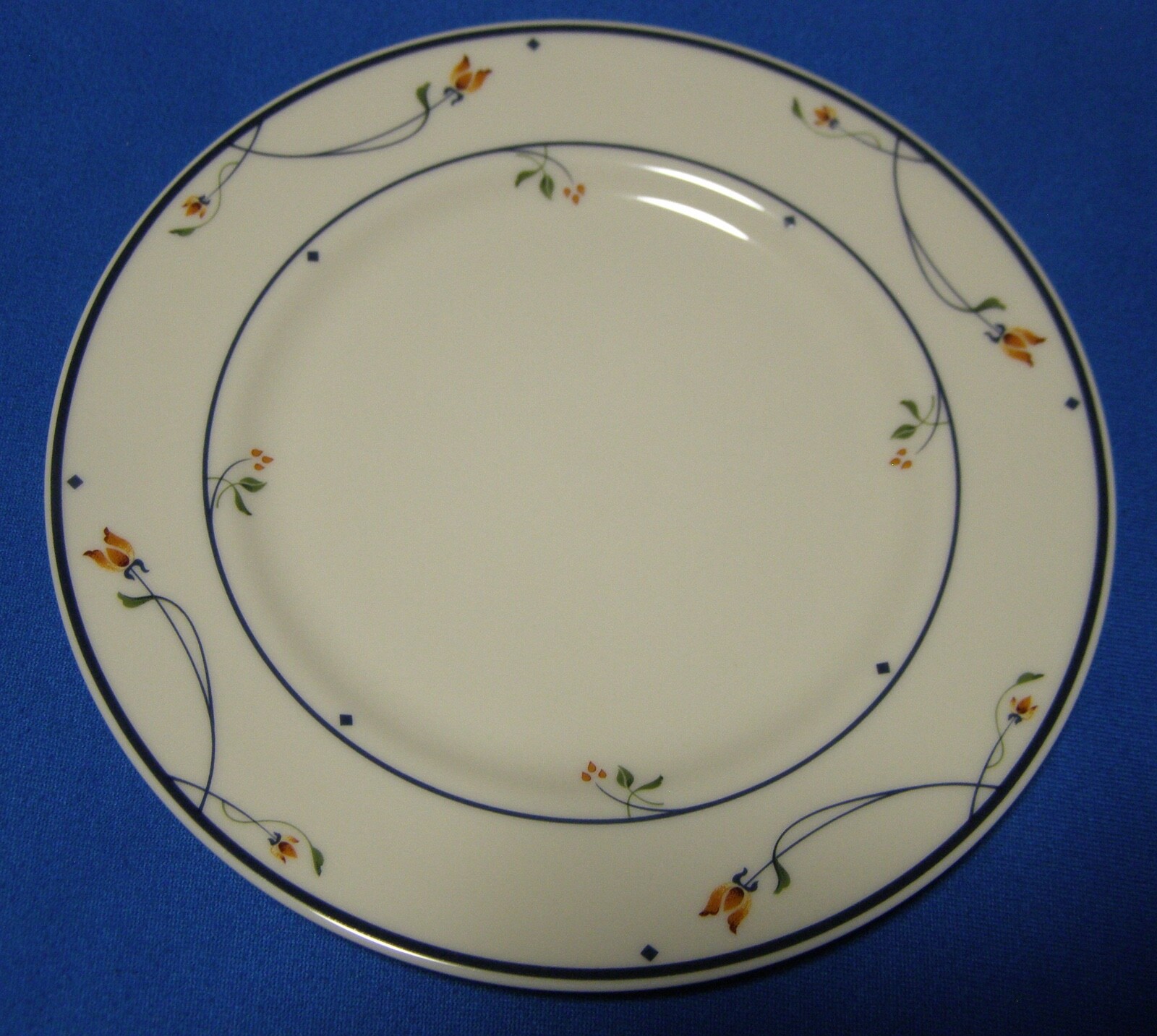 Gorham China Ariana Pattern Dinner Salad Bread Plates Cereal Bowl Cup ...
