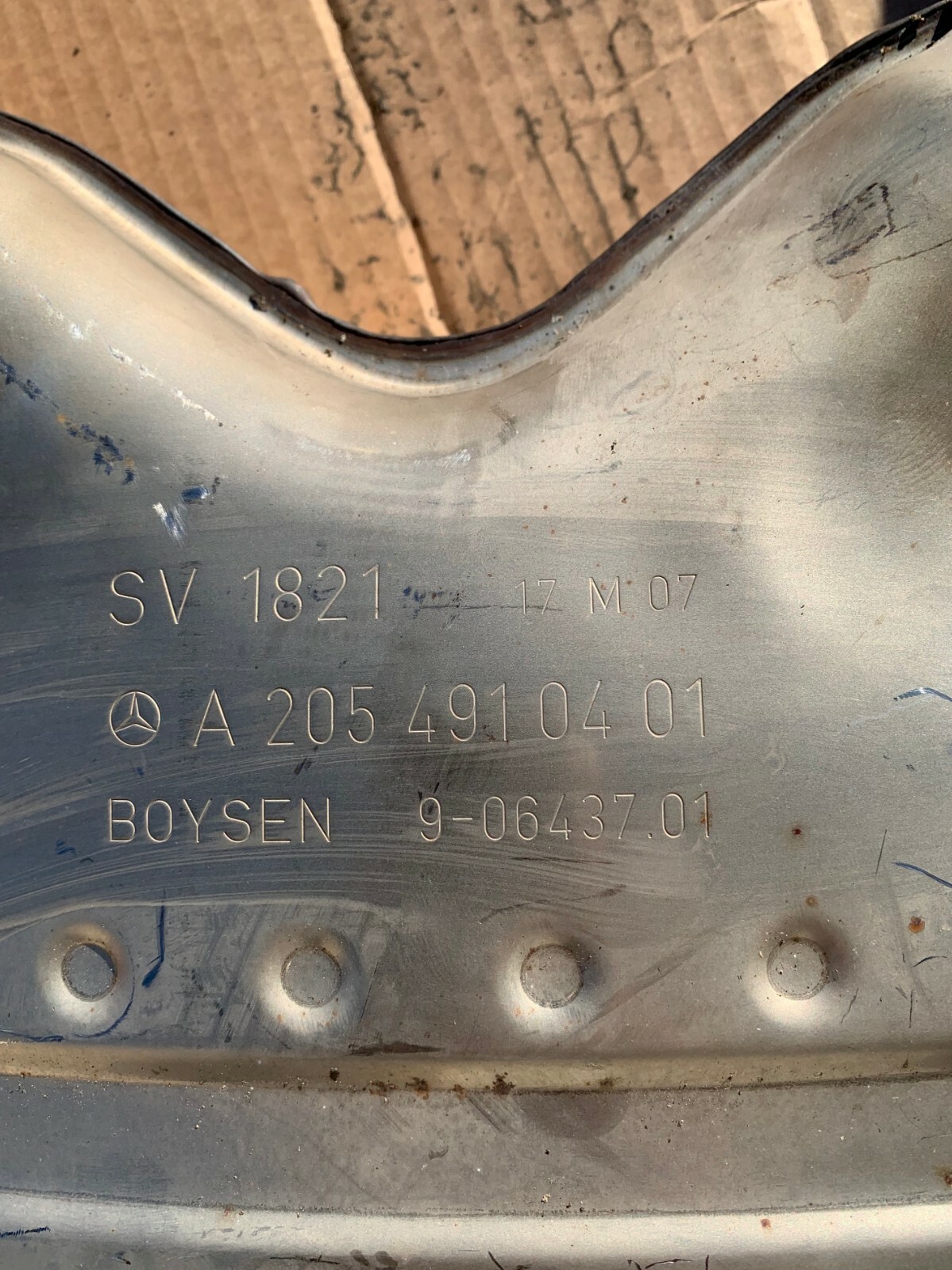 '15-'18 MERCEDES-BENZ C43 AMG W205 EXHAUST INTERMIDIATE/DOWNPIPE ...