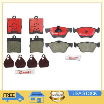 Front Rear Brembo Brake Pads For Mercedes-Benz E320 2002 2001 2000 1999 ...