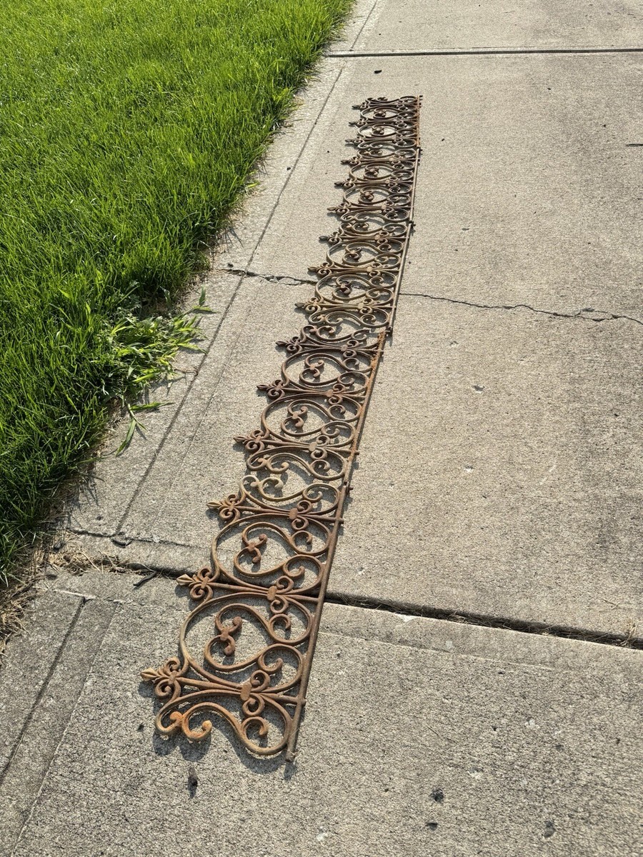French Wrought Iron Garden Edging