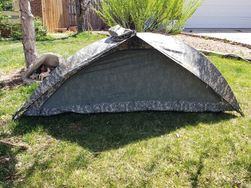 USGI Military Tent Improved Combat Shelter Digital ACU ICS Backpacking ...