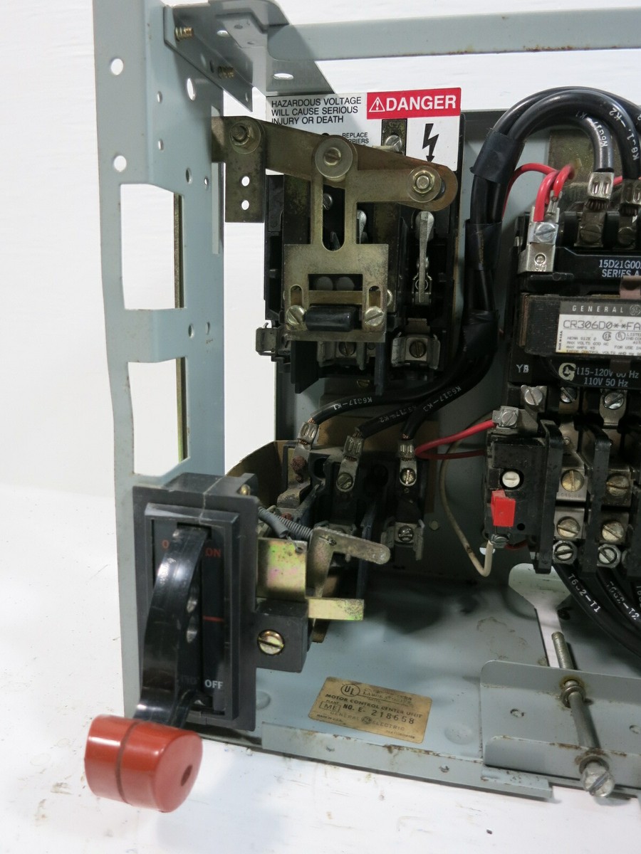 Ge 8000 Line Size 1 Fusible Mccb 12 Bucket Motor Control Spectra