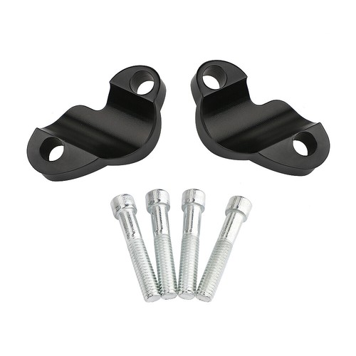 Pair 1" Handlebar Riser Extensions For Sportster XL1200X Forty Eight 48 ...
