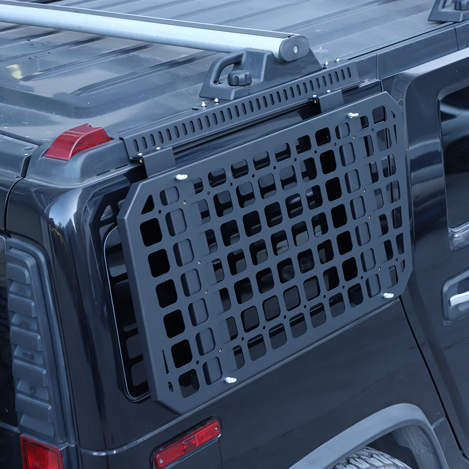 Molle Panel Passenger Side Trunk Window Armor Guard Fits Hummer H2 2003 ...