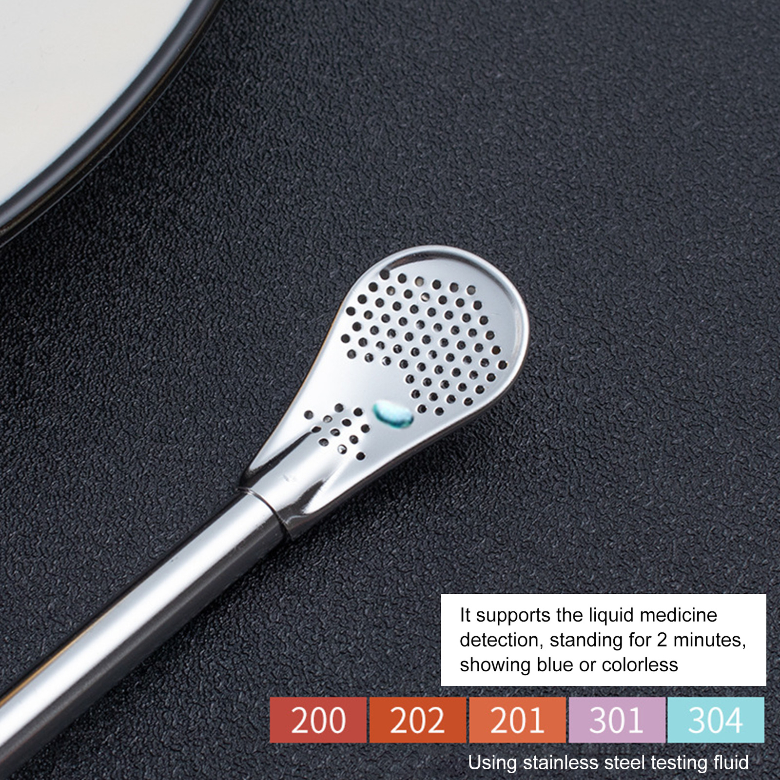 2pcs Teaspoon Heat Resistant 2 in 1 Flatware Dining Spoon Cutlery | eBay