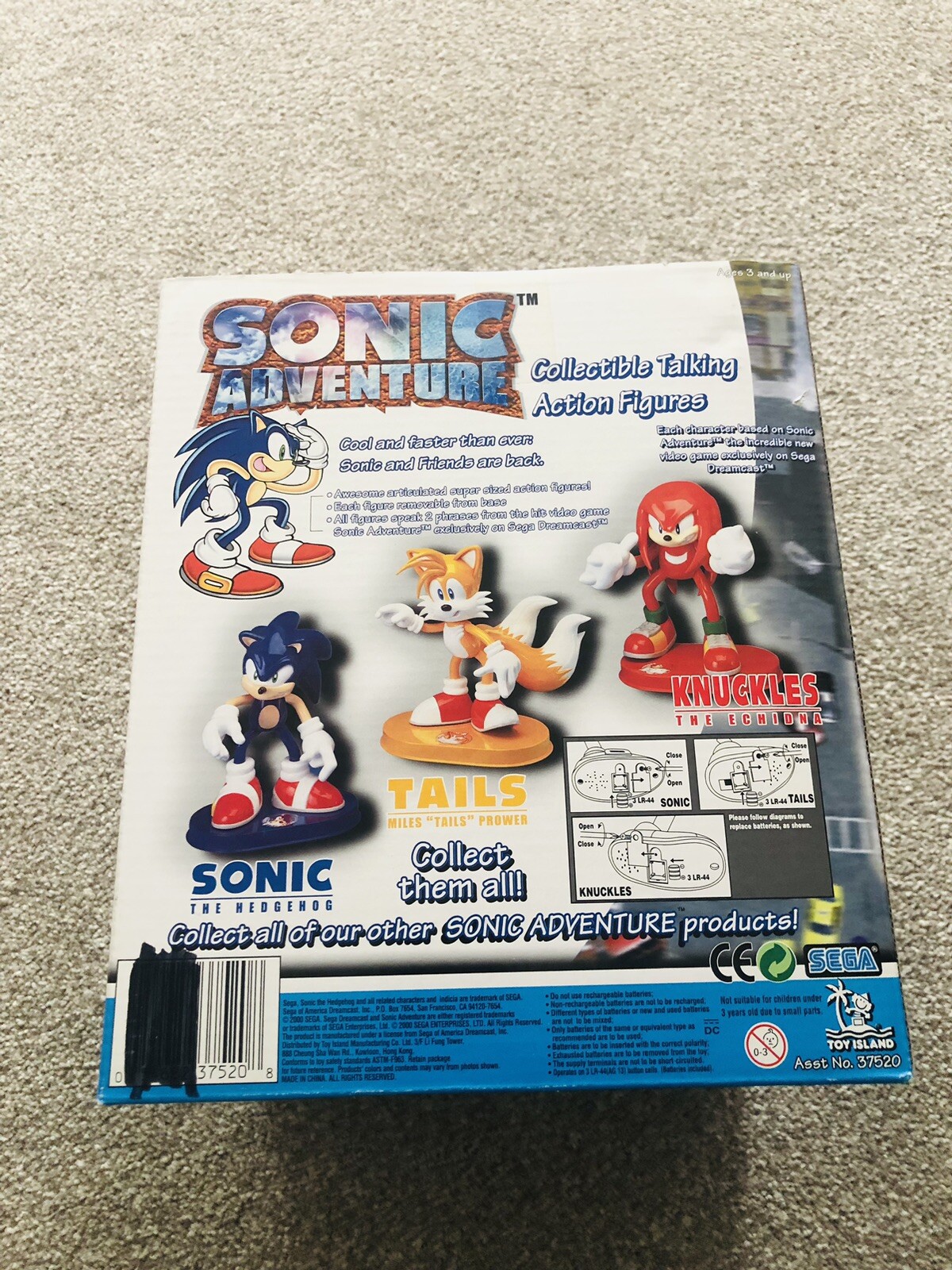 Sega Sonic Adventure Toy Island Talking Set Very Rare New | eBay