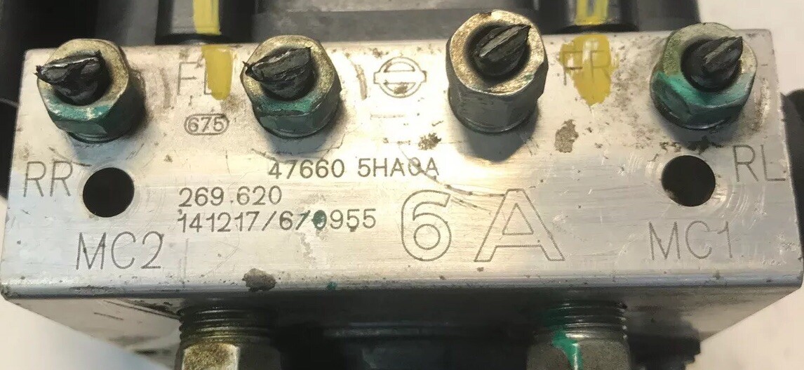 2015-2016 Nissan Rogue ABS ANTILOCK Brake Pump 476605HA0A Module 101 ...