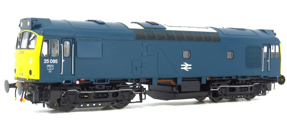 Heljan 2544 Class 25 BR Rail Blue 25095 DCC fitted Test run only | eBay UK