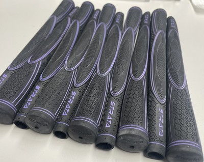Strata Black/Purple Golf Grips, Standard Size, .600 Core (10 pcs) | eBay