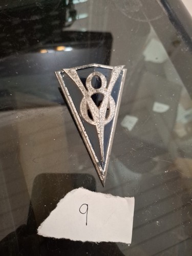 VINTAGE ORIGINAL 1934 FORD V8 EMBLEM GRILL MODEL 40 SEDAN ROADSTER OEM ...