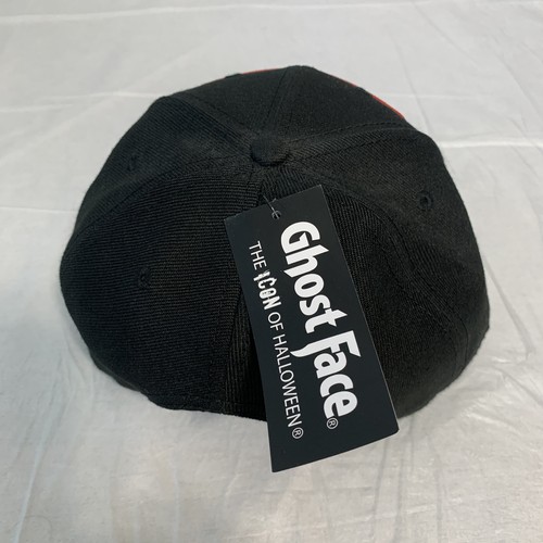 Scream Ghostface Snapback Cap Black Hat Brand New with Tags Bioworld ...