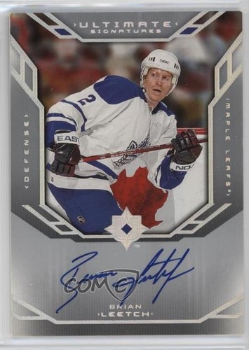 2004-05 Ultimate Collection Ultimate Signatures Brian Leetch #US-BL ...