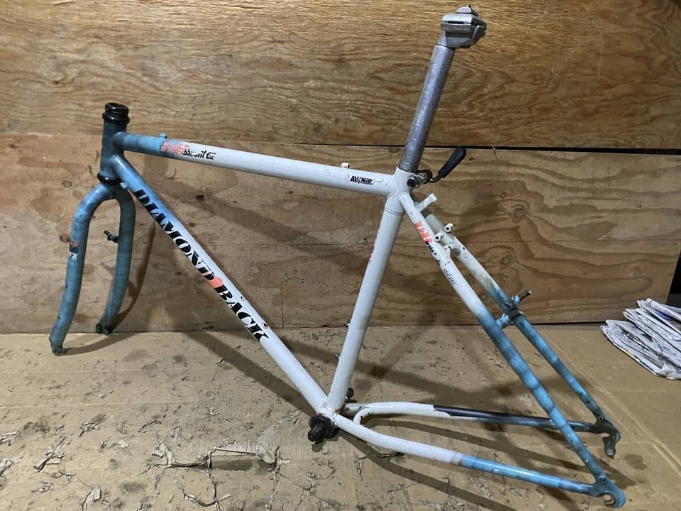 DIAMOND BACK Ascent Frame Set Vintage MTB ATB Chromoly 26in TT540 CT440 ...