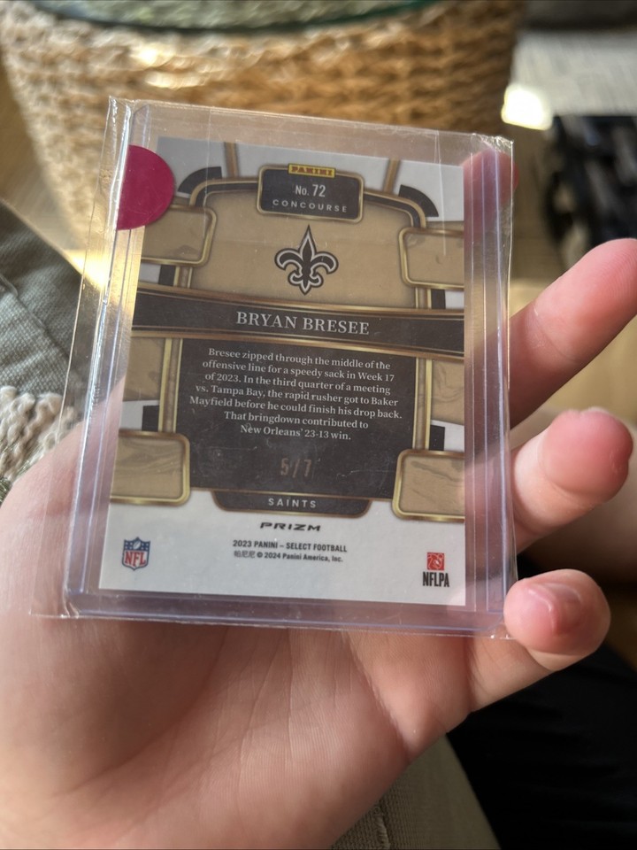 2023 Panini Select - Brian Breese Select Orange Pulsar /7 | eBay