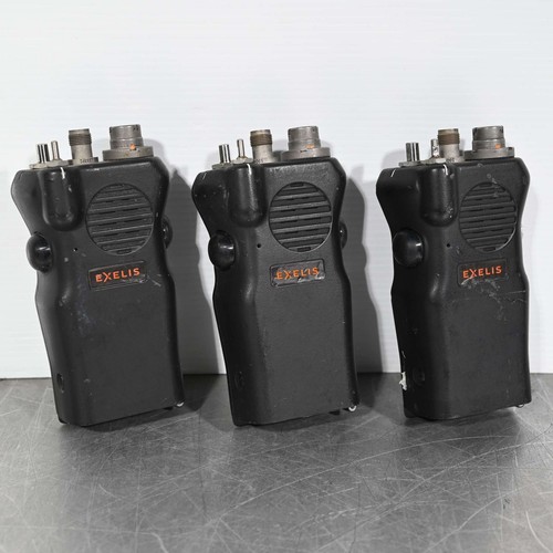 Lot of 3 Exelis RO Tactical Radio A-9695 Satellite Communication Radio ...