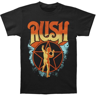 Men's Rush Ombre Starman T-shirt XX-Large Black | eBay