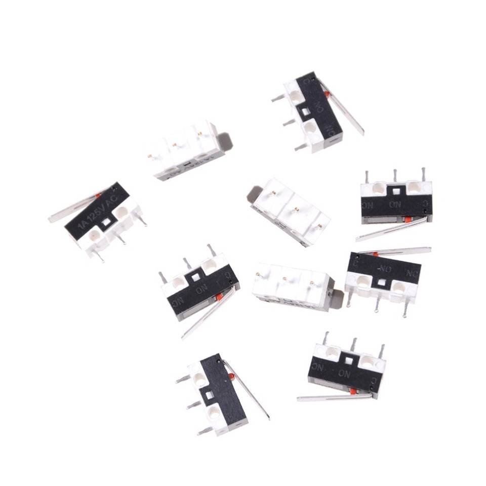 10 Pcs SPDT Micro Switch for 1A 125V Electronics and Appliances | eBay
