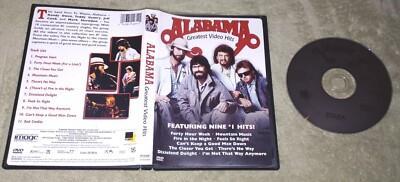 Alabama Greatest Video Hits DVD Music/Concert Country 2002 14381148121 ...