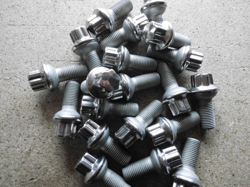 16 Radschrauben Radbolzen M14x1,5x27 R14 Kugel SW17 Mercedes SZ277R14ST ...