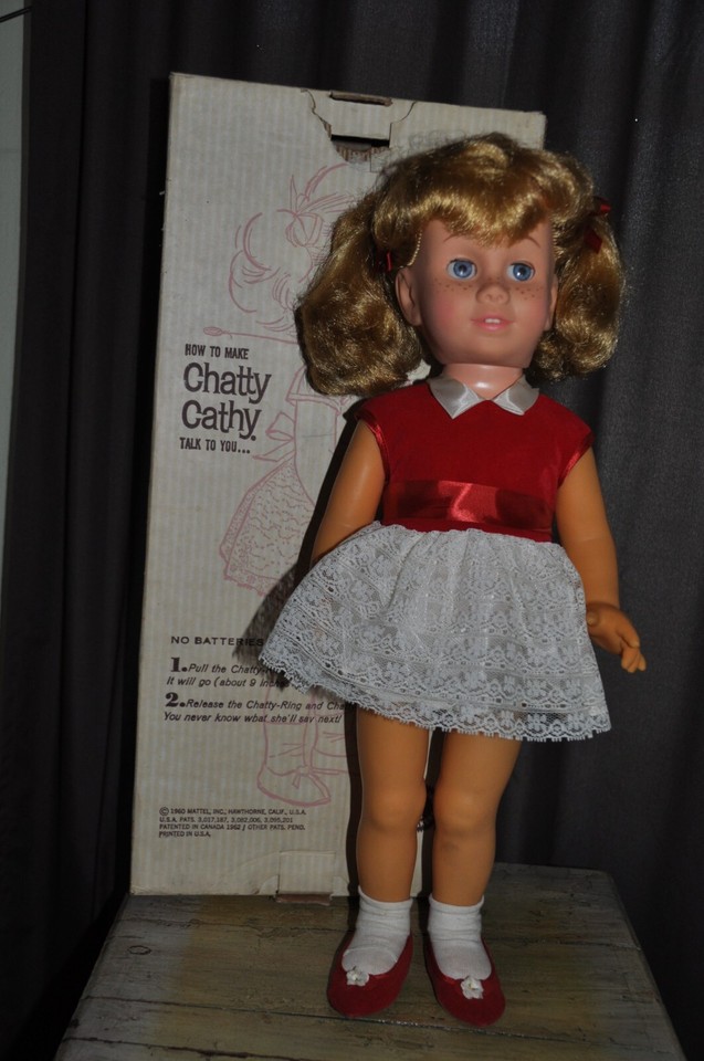 Mattel Original Chatty Cathy Doll with Box (Never played with) | eBay