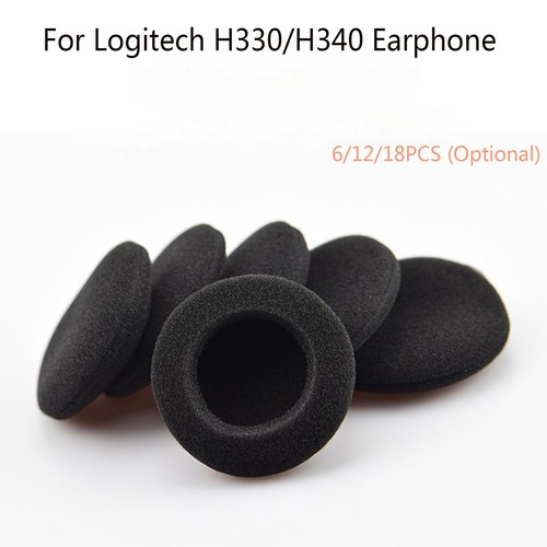 For Logitech H330/H340 Earphone Soft Sponge Covers Ear Muffs Replace ...