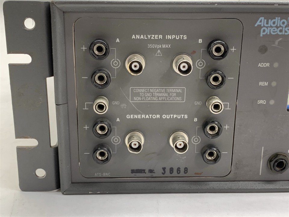 Audio Precision ATS-1 2-Channel Audio Test Measurement Analyzer System ...