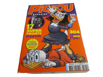 PICSOU MAGAZINE TBE N° 545 + Poster + 8Cartes collectors + 1 Sticker ...