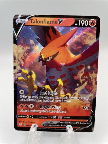 Talonflame V 029/185-Pokémon TCG Vivid Voltage Ultra Rare-NM/M | eBay