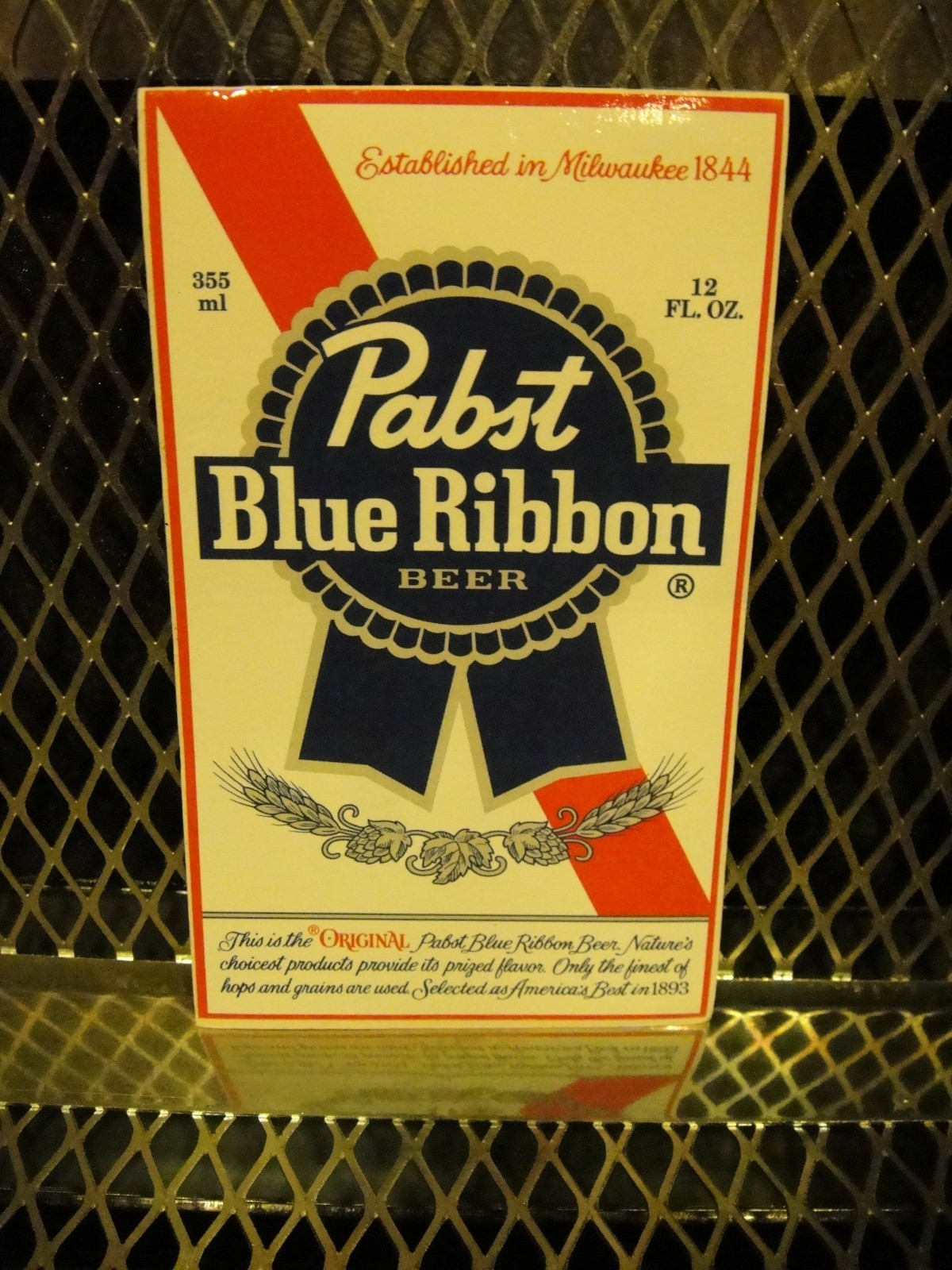 PBR PABST BLUE RIBBON Beer ~ NEW ~ 24oz TALL BOY KOOZIE Can Cooler FREE ...