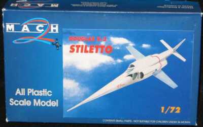 Mach 2 Models 1/72 DOUGLAS X-3 STILETTO | eBay