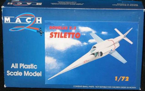 Mach 2 Models 1/72 DOUGLAS X-3 STILETTO | eBay