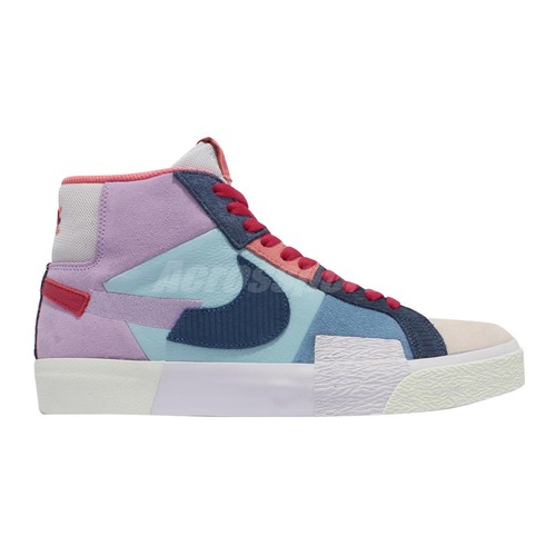 Nike SB Zoom Blazer Mid PRM Mosaic Pack Multi Men Skate Boarding Shoe ...