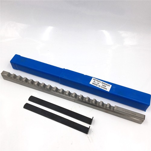 10mm HSS Keyway Broach D Push-Type Metric Size & Shim CNC Machine Tool ...