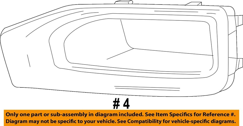 GM OEM 15-20 Yukon XL,Yukon Front Lamps Fog Lamps-Fog Lamp Bezel ...