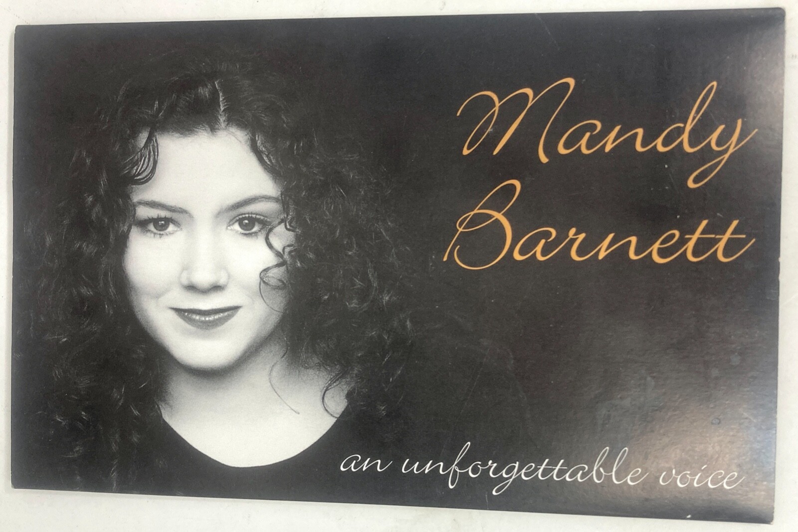 MANDY BARNETT - An Unforgettable Voice RARE 3-Track 1995 PROMO CD VG+ ...