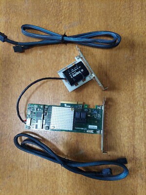 New ASR-8805 Adaptec 12 Gb/s RAID Card + Flash Module AFM-700 + 2P 8643 ...