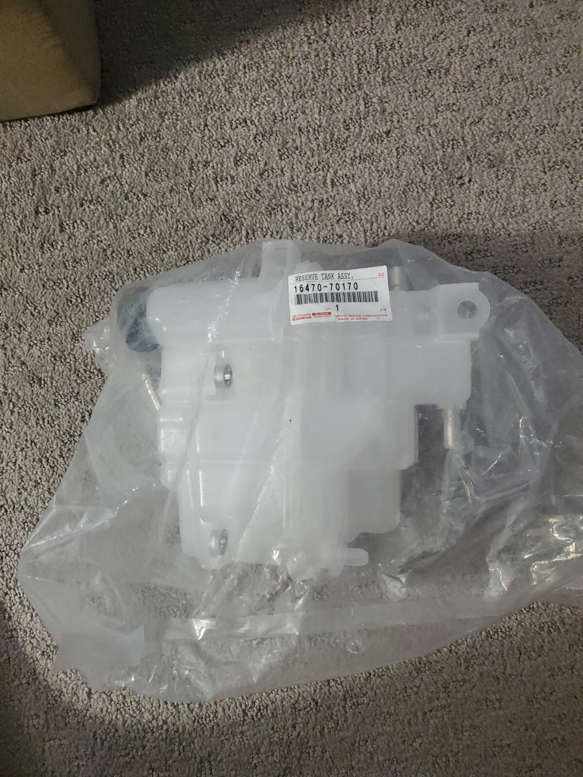 Genuine Toyota Lexus Tank Assembly Radiator Reserve 16470-70170 OEM | eBay