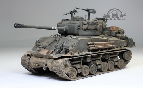 (Pre-Order) Fury Easy Eight M4A3E8 Sherman tank 1:35 Pro Built Model | eBay