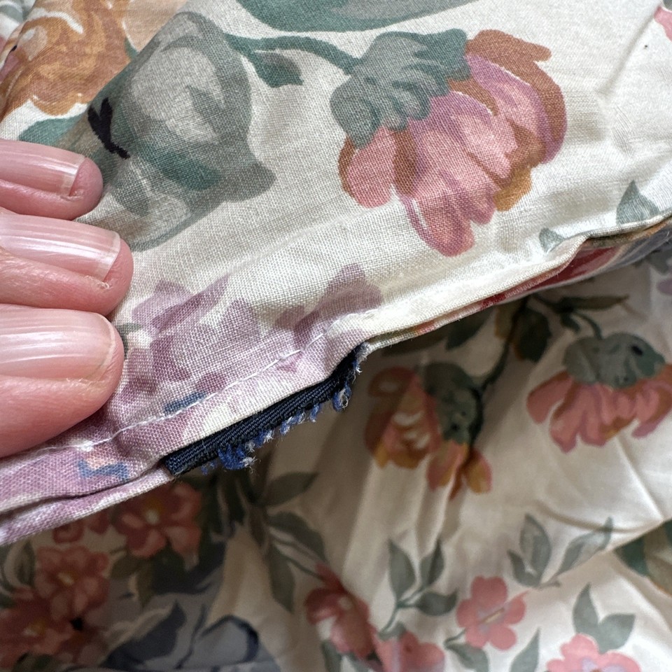 Vintage Ralph Lauren Allison Print Comforter Full/Queen Floral Bedding ...