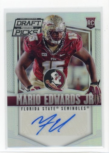 2015 Panini Prizm Collegiate Draft Picks #221 Mario Edwards Jr ...