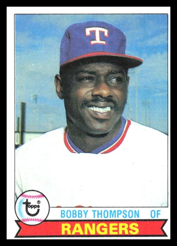 1979 Topps Bobby Thompson #336Texas Rangers VG-EX 4J | eBay