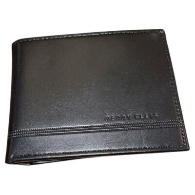 Perry Ellis Men's Black RFID Bifold Passkey Wallet NWT | eBay